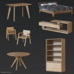 Seven free seamless PBR wood textures • Blender 3D Architect