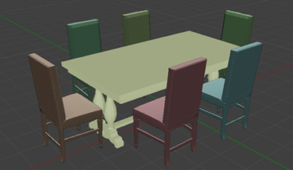 Premium assets updates: Kitchen cabinets and table • Blender 3D Architect