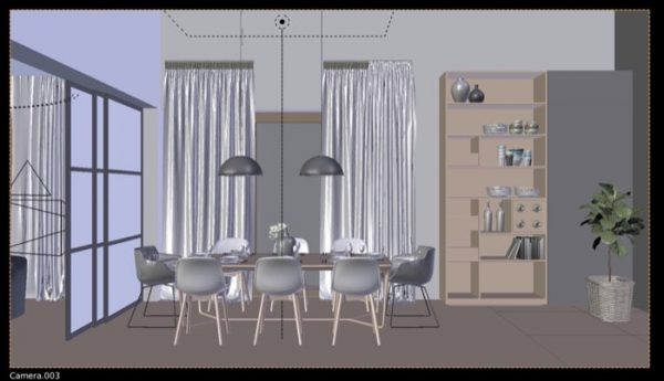 Realistic Interior With Cycles And Source Scene • Blender 3d Architect