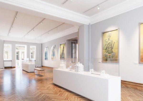 Museum visualization with Blender • Blender 3D Architect