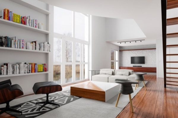 Loft interior with Cycles • Blender 3D Architect