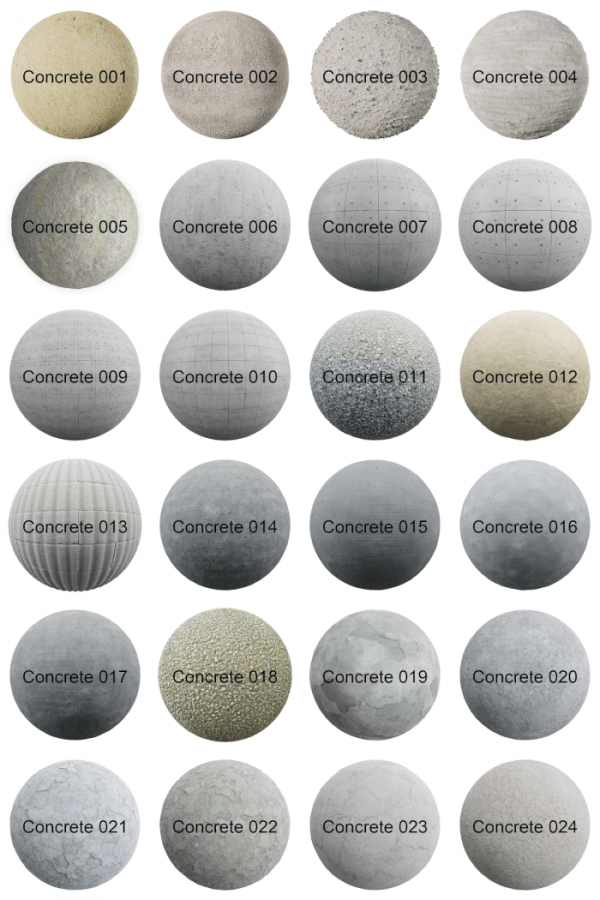 24 Free Concrete Pbr Textures For Architecture • Blender 3d Architect