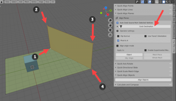 How to quickly align furniture models for architecture in Blender ...