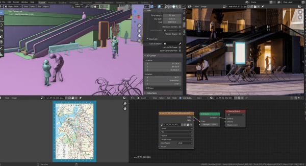 Bentley Street Building with Blender Cycles (Profile) • Blender 3D ...