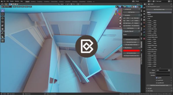 BlenderBIM updates and new features: Version v0.0.201115 • Blender 3D ...