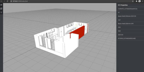 Section planes in IFC.js • Blender 3D Architect