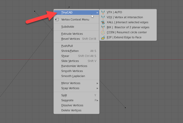 How To Create A Vertex From An Intersection In Blender Blender 3D 