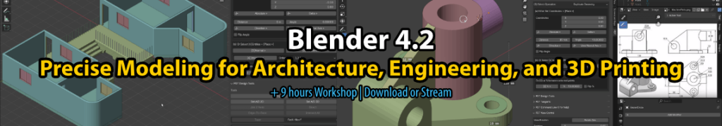 Blender 2.8 parametric modeling • Blender 3D Architect