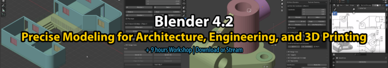Blender 3D Architect • Exploring open-source options in the ...